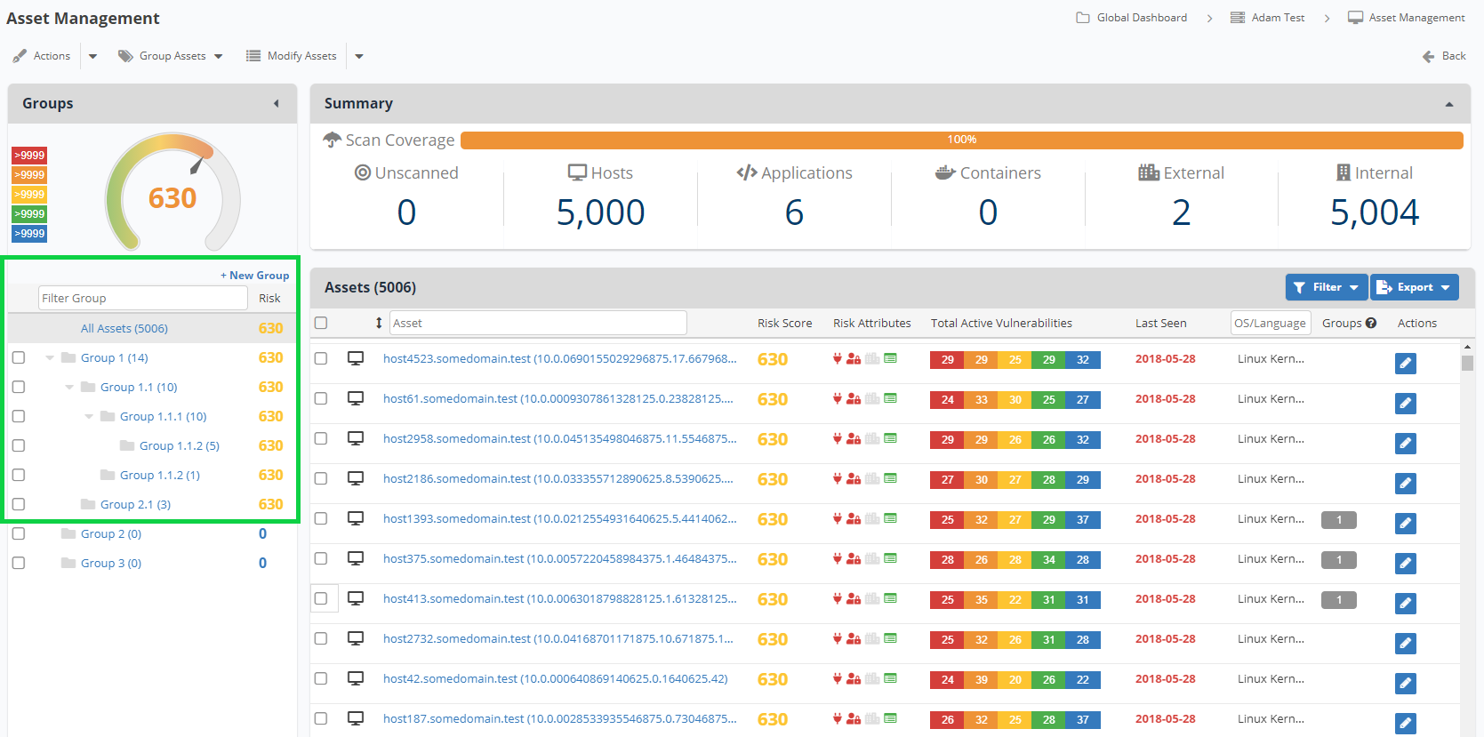 Security Risk Reporting | Nucleus