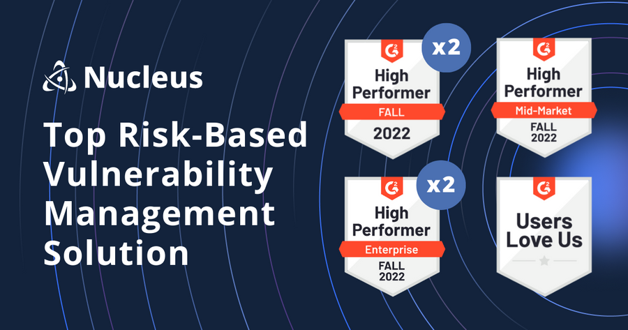 G2 Top Risk-Based Vulnerability Management Solution | Nucleus